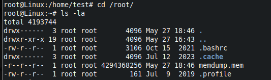 Creating Memory Dumps Using Lime And Using Volatility Framework Levelblue 7173